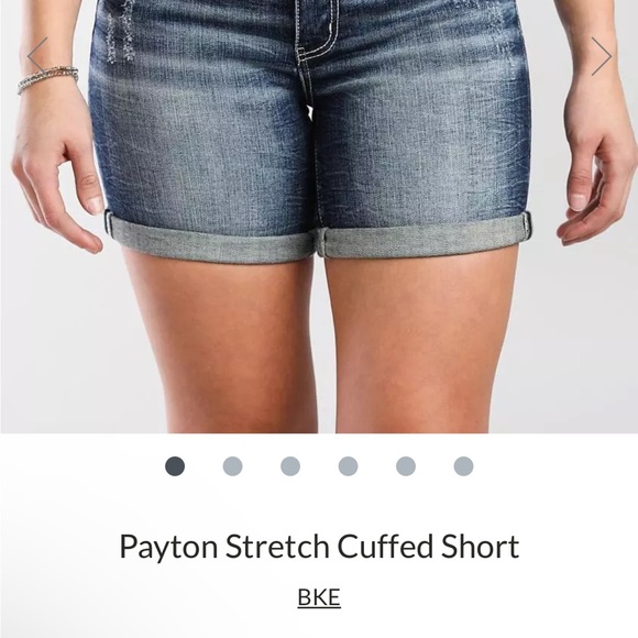 BKE | Shorts | Buckle Brand Bke Stretch Cuffed Shorts The Color Larabee ...
